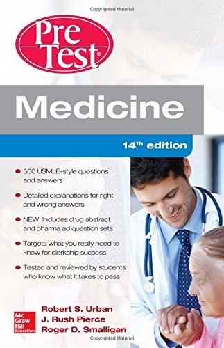 Medicine PreTest Self-Assessment and Review, Fourteenth Edition Urban ...