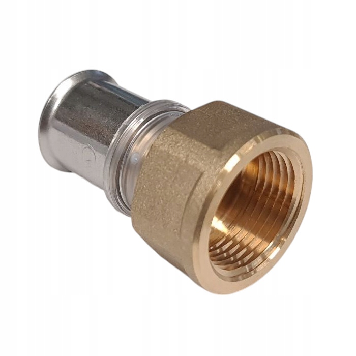 ZŁĄCZKA ZAPRASOWYWANA DO RURY PEX 25X1 GWINT WEWNĘTRZNY WAVIN TIGRIS M5 ...