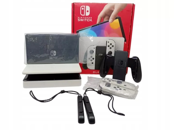 Konsola Nintendo Switch OLED biały - Sklep, Opinie, Cena w Allegro