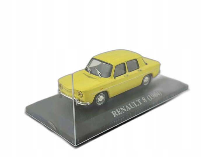 Renault 8, autíčko, resorak, die cast, 1:64, 1964, • Ceny, Recenze ...