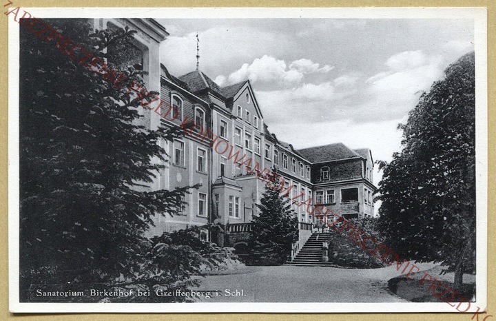 ANK GREIFFENBERG GRYFÓW SLEZSKÉ SANATORIUM, • Ceny, Recenze - Allegro