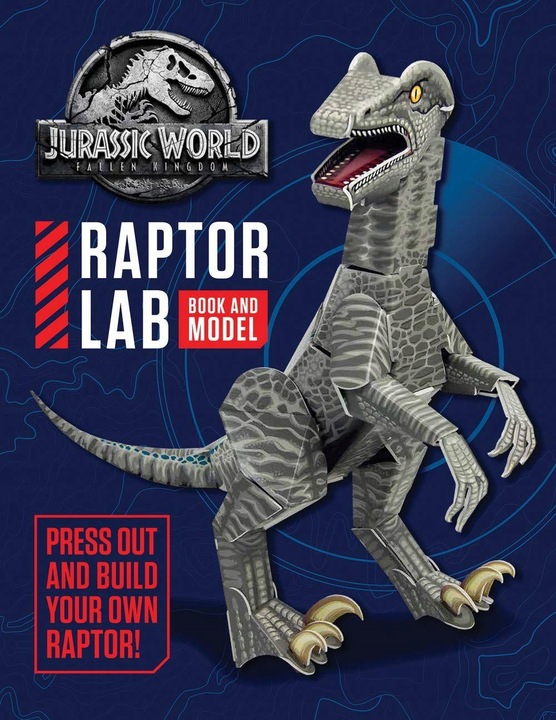 Jurassic World Fallen Kingdom Raptor Lab: Book and Model ...