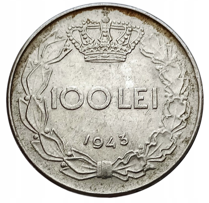 RUMUNIA 100 LEI 1943 MIHAI I STAV III+ do II- za 3.01EUR - Allegro