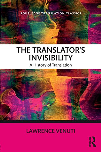 Translator's Invisibility Lawrence Venuti, (9781138093164) • Ár ...