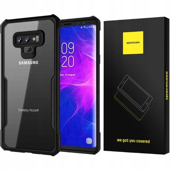 Plecki Spacecase do Samsung Galaxy Note 9 czarny - Sklep, Opinie, Cena ...