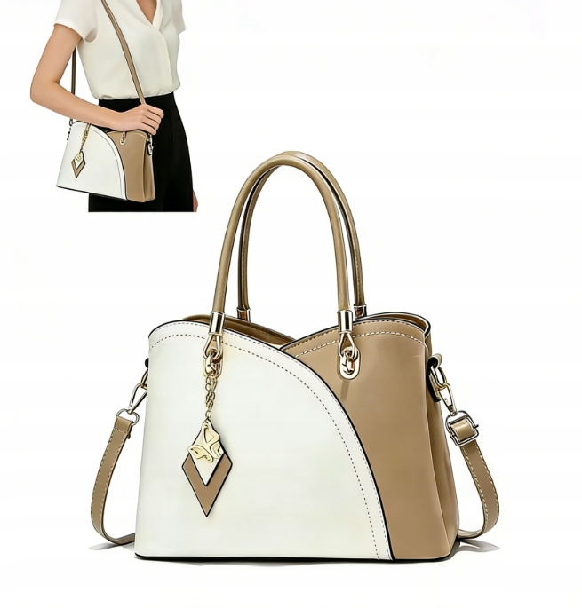 TOREBKA DAMSKA NA RAMIĘ KLASYCZNA TOREBKA DAMSKA TORBA NA ZAKUPY ...