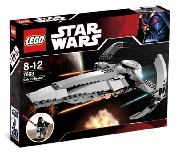 LEGO Star Wars - 7663 Sith Infiltrator - Nowe (5702014509214) • Cena ...