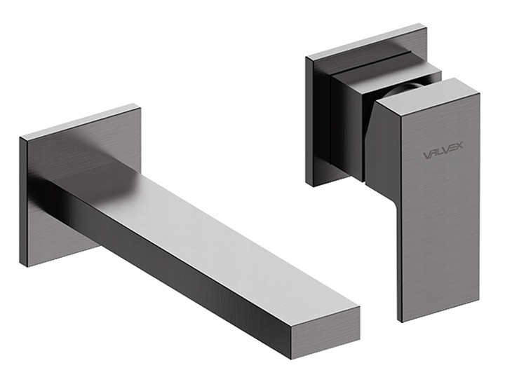 Falsík alatti mosdó csaptelep Valvex ARS Gun Metal fekete ...
