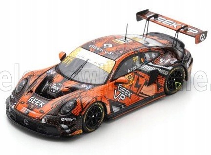 PORSCHE 911 992 GT3 R TEAM ABSOLUTE RACING N 911 SPARK-MODELL 1:43 ...