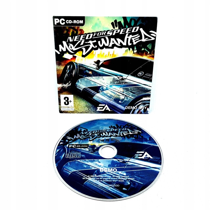 NEED FOR SPEED MOST WANTED 2005 WERSJA DEMO UNIKAT PC - Stan: Używany ...