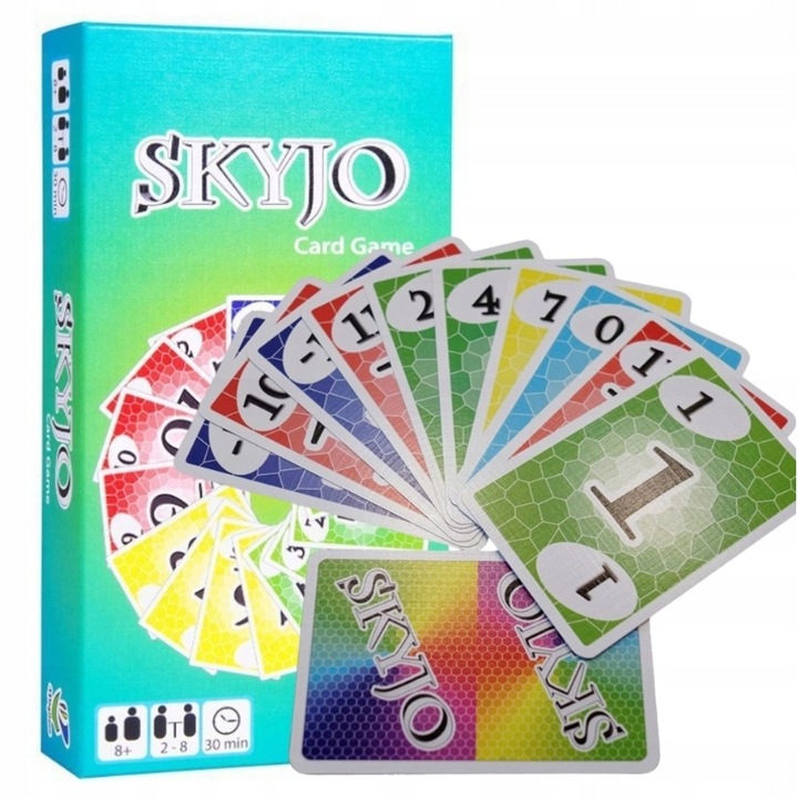 Gra angielska Skyjo card game Magilano - Stan: Nowy 29.99PLN - Sklepy ...