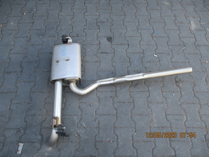Exhaust muffler fiat 500x 51938164