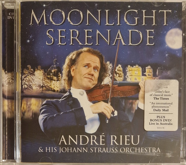 Andre Rieu Moonlight Serenade + Live In Australia EX DVD + CD Irl ...