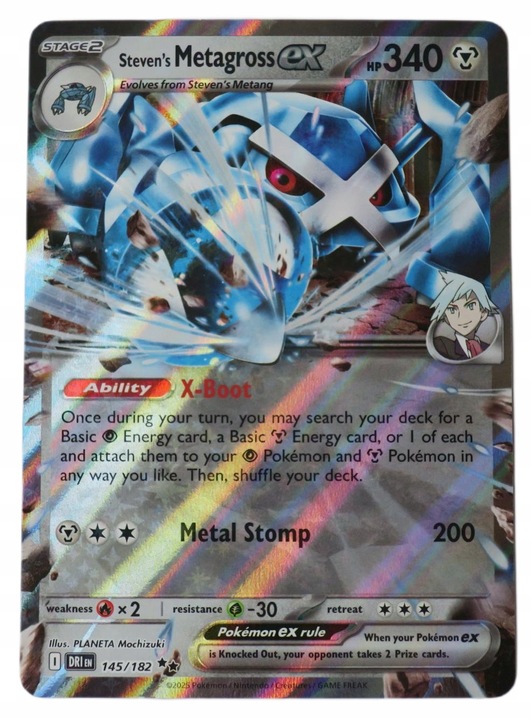 STEVEN'S METAGROSS EX DRI 145/182 Destined Rivals - Stan: Nowy 13.99PLN ...