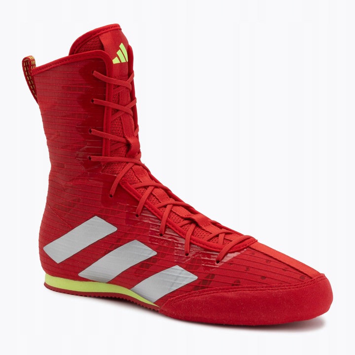 Boxerské boty adidas Box Hog 4 red - velikost 38 za 3589.00CZK - Allegro