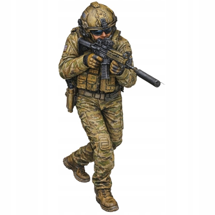 Figurka US Special Delta Force Vojak 36 Model 3D Mierka 1:72 za 0.83EUR ...