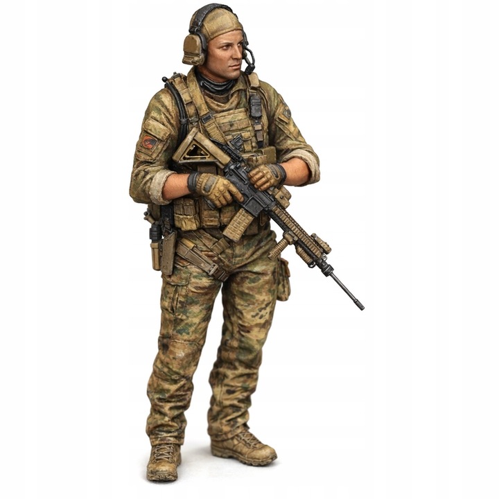 US Special Delta Force Katona figura 3 Model 3d Méretarány 1:48 za 690 ...