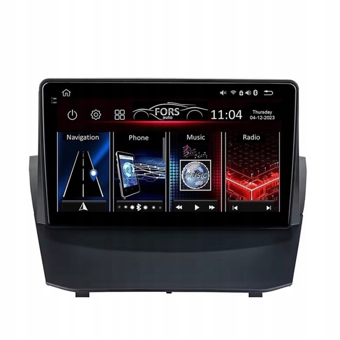 Autorádio Android FS6-Max Ford Fiesta 2009-14 6/128 Carplay AndroidAuto 2K DSP, (0781328127180 ...