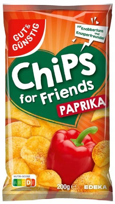 G&G Paprikás Chips 200 g, (4311501020647) • Ár, Vélemények - Allegro