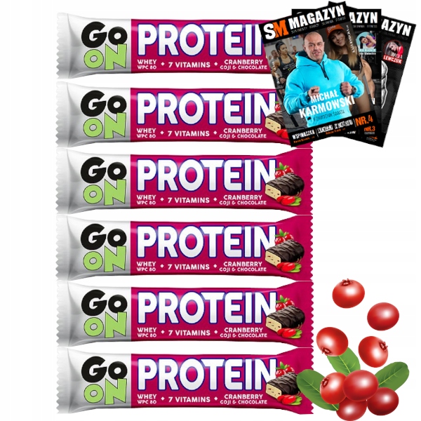 Sante GO ON WHEY PROTEIN 20% BIAŁKO WPC BATON - 5900617013149 ...