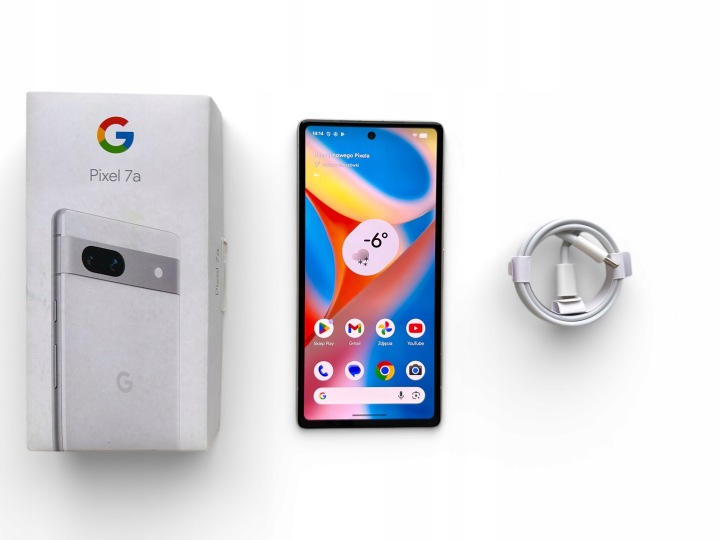 Smartfon Google Pixel 7a 8 GB / 128 GB 5G BIAŁY - Sklep, Opinie, Cena w ...