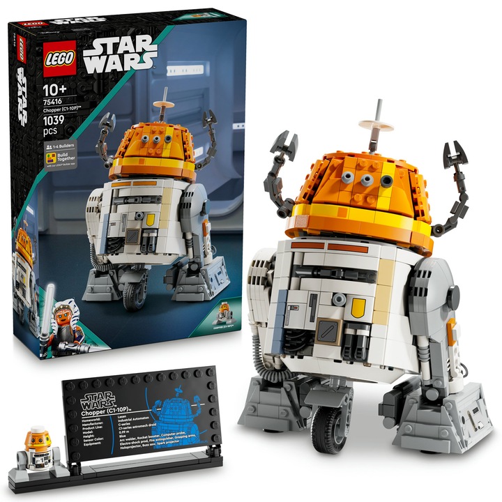 LEGO Star Wars 75416 - Droid astromechaniczny Chopper (C1-10P ...