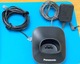 Stojak stacja bazowa KXTG1611PDH i zasilacz PNLV226CE i kabel tele ...